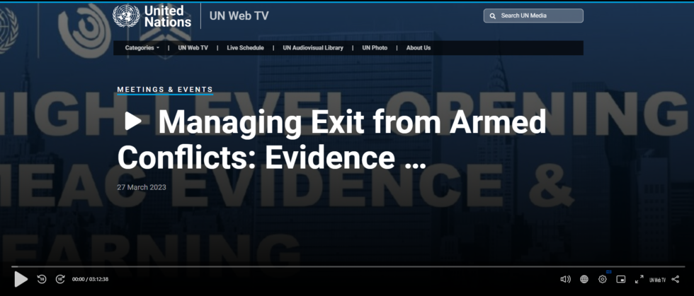 The DDR Bulletin - ISSUE 1 / 2023 - UN DDR