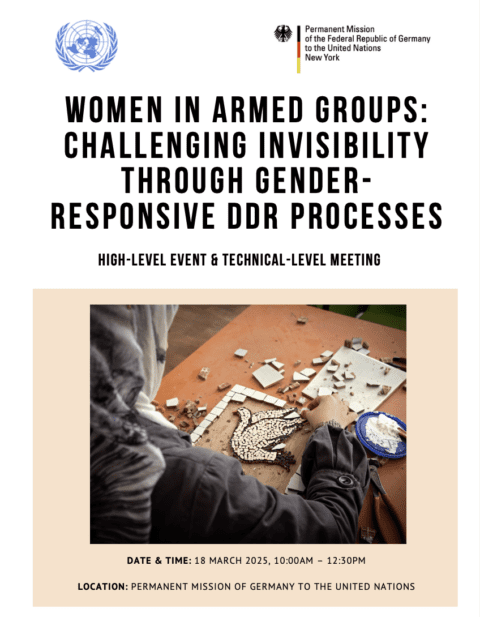 The DDR Bulletin - ISSUE 1 /2025 - UN DDR